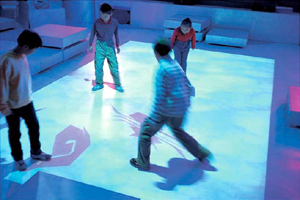 Holo Wall -floor type- GK Tech Inc.